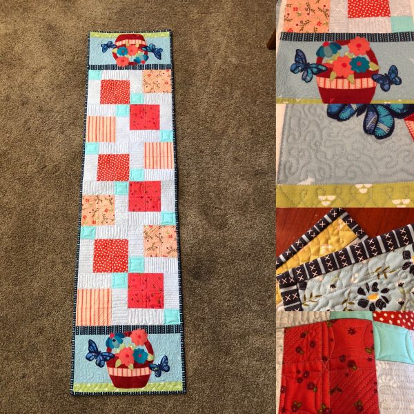 Quilt Diary: May Easy Pieced Table Runner Finish!!! – Quilts & Adventures